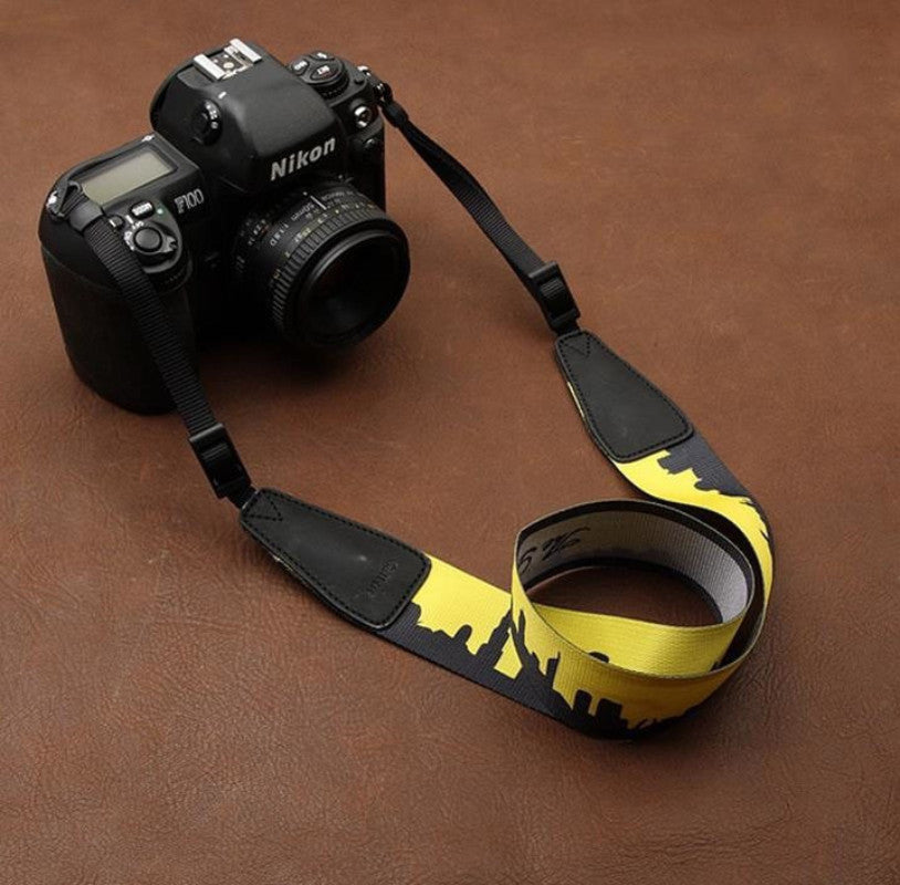 Cartoon Series DSLR Strap Handmade Leather Camera Strap 8722 – icambag